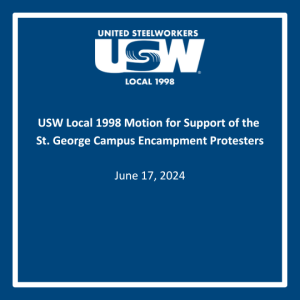 United Steelworkers Local 1998 – United Steelworkers Local 1998